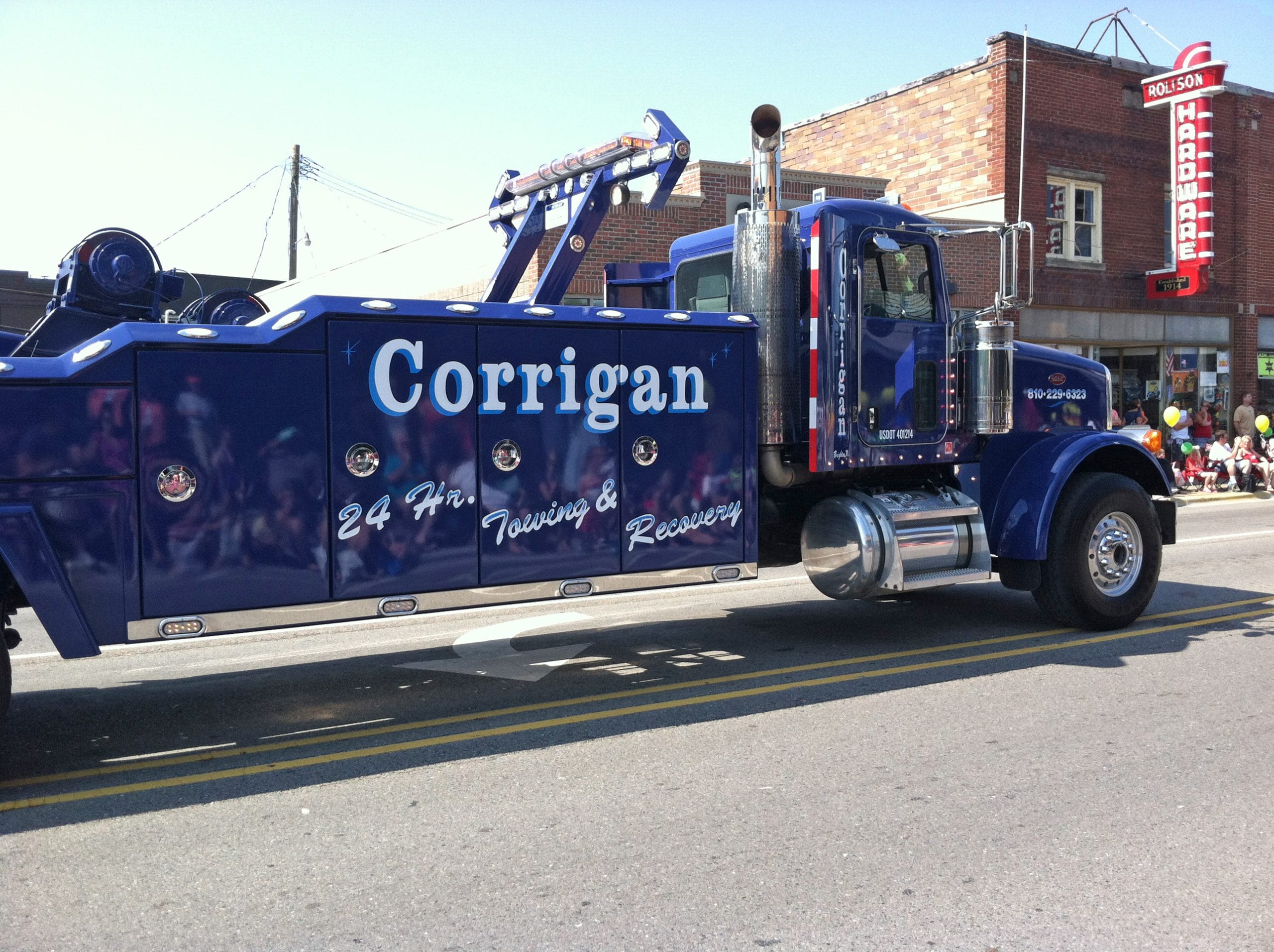 Emergency Equipment Transport | Corrigan Towing